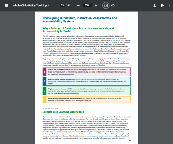 Whole Child Policy Toolkit | Report Kitchen Whole Child Policy Toolkit | Report Kitchen